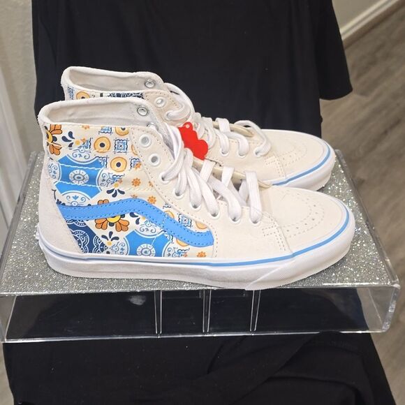 Vans | Shoes | Vans Sk8 Hitapered Sneaker Patterns Of The World | Poshmark